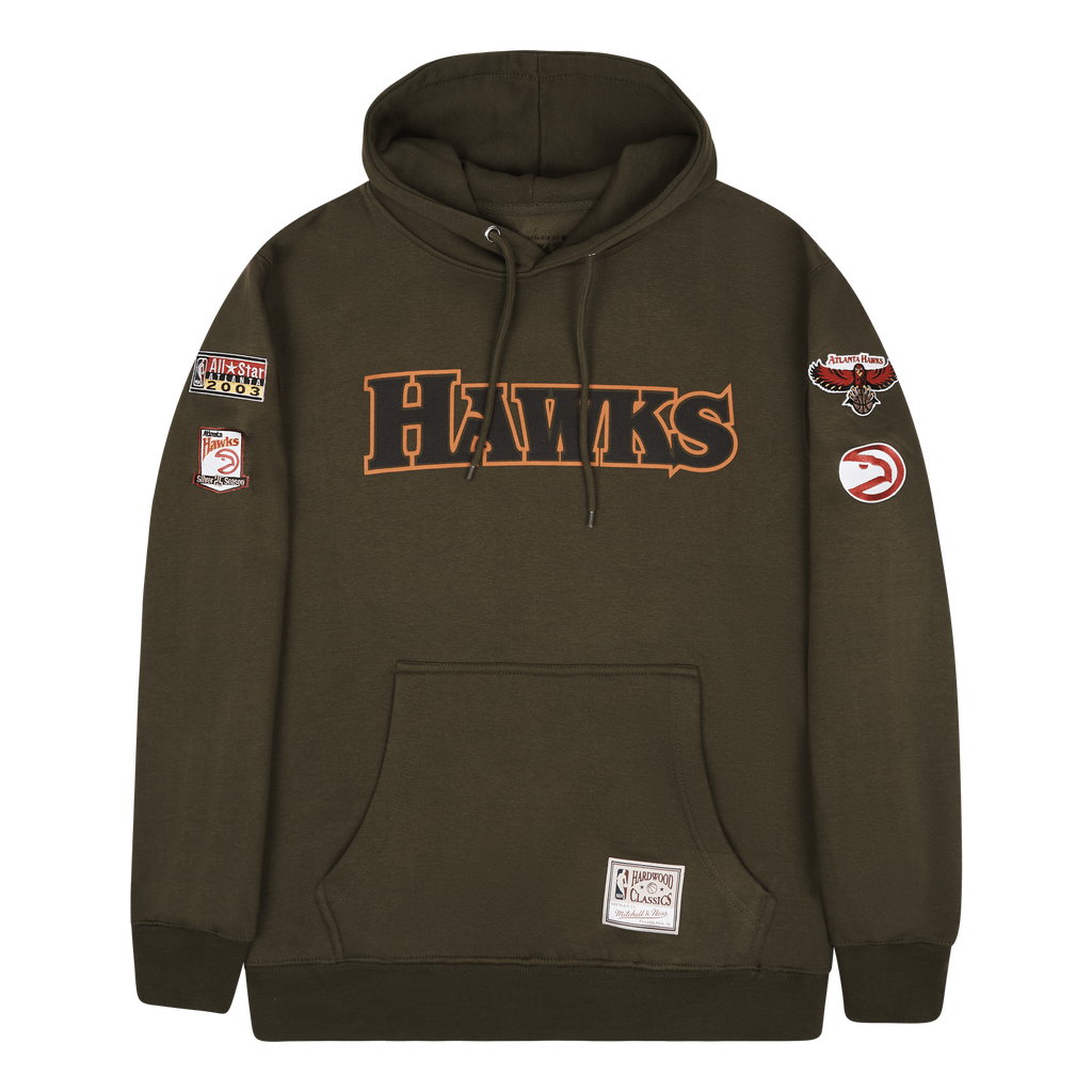 Hawks Script Flight Hoodie from Mitchell & Ness – Stayhard.com