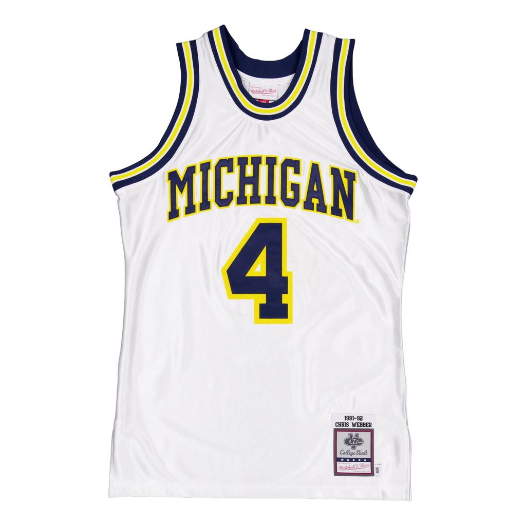 Authentic Jersey - Chris Webbe White from Mitchell & Ness – Stayhard.com