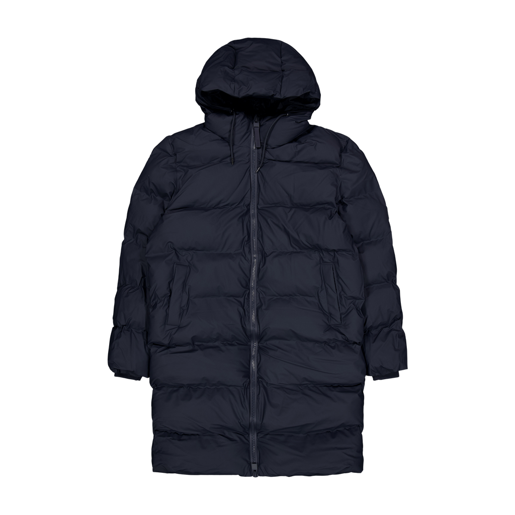 Alta Long Puffer Jacket W3t4 47 Navy - Rains – Stayhard.com