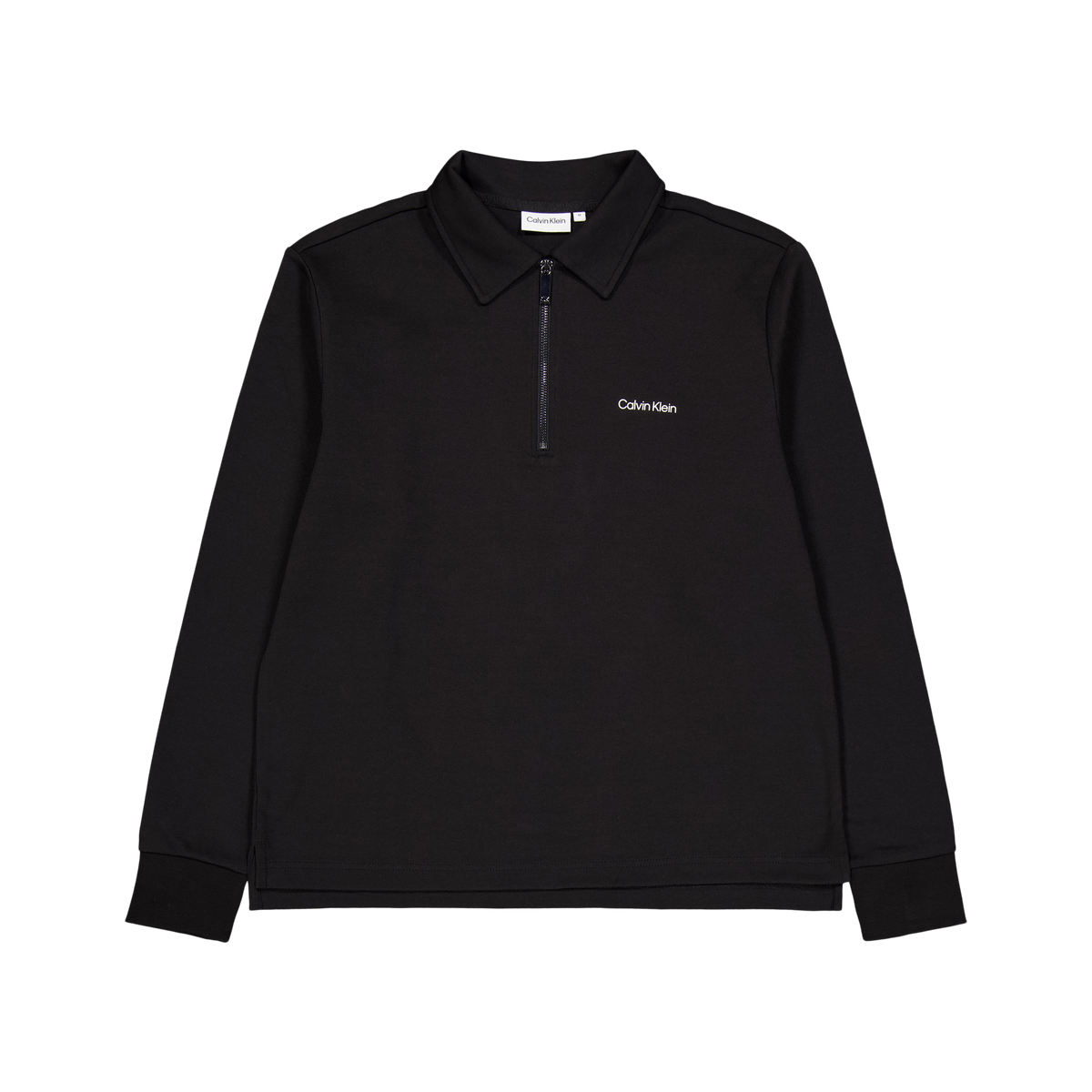 Calvin Klein Micro Logo Repreve Half Zip Beh Ck Black Calvin Klein