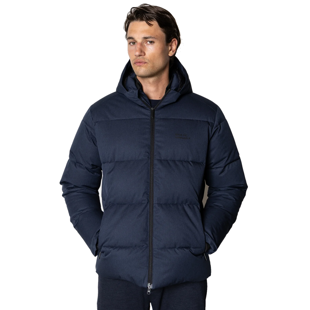 Clean Cut Gavin Puffer Jacket Navy – Stayhard.com