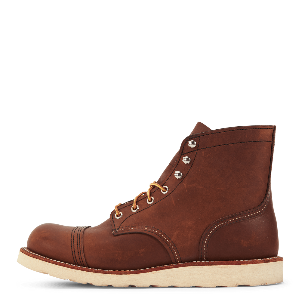 Red Wing Shoes Iron Ranger Traction Tred, Amb Amber Harness – Stayhard.com